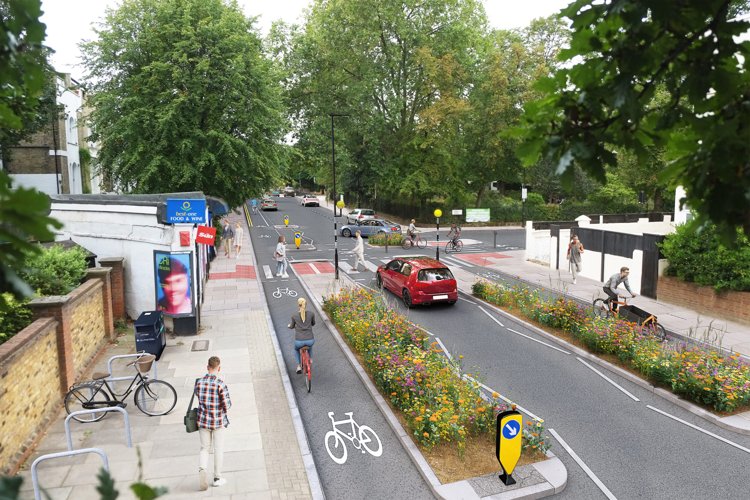 Safer and greener cycle paths in Islington - City News