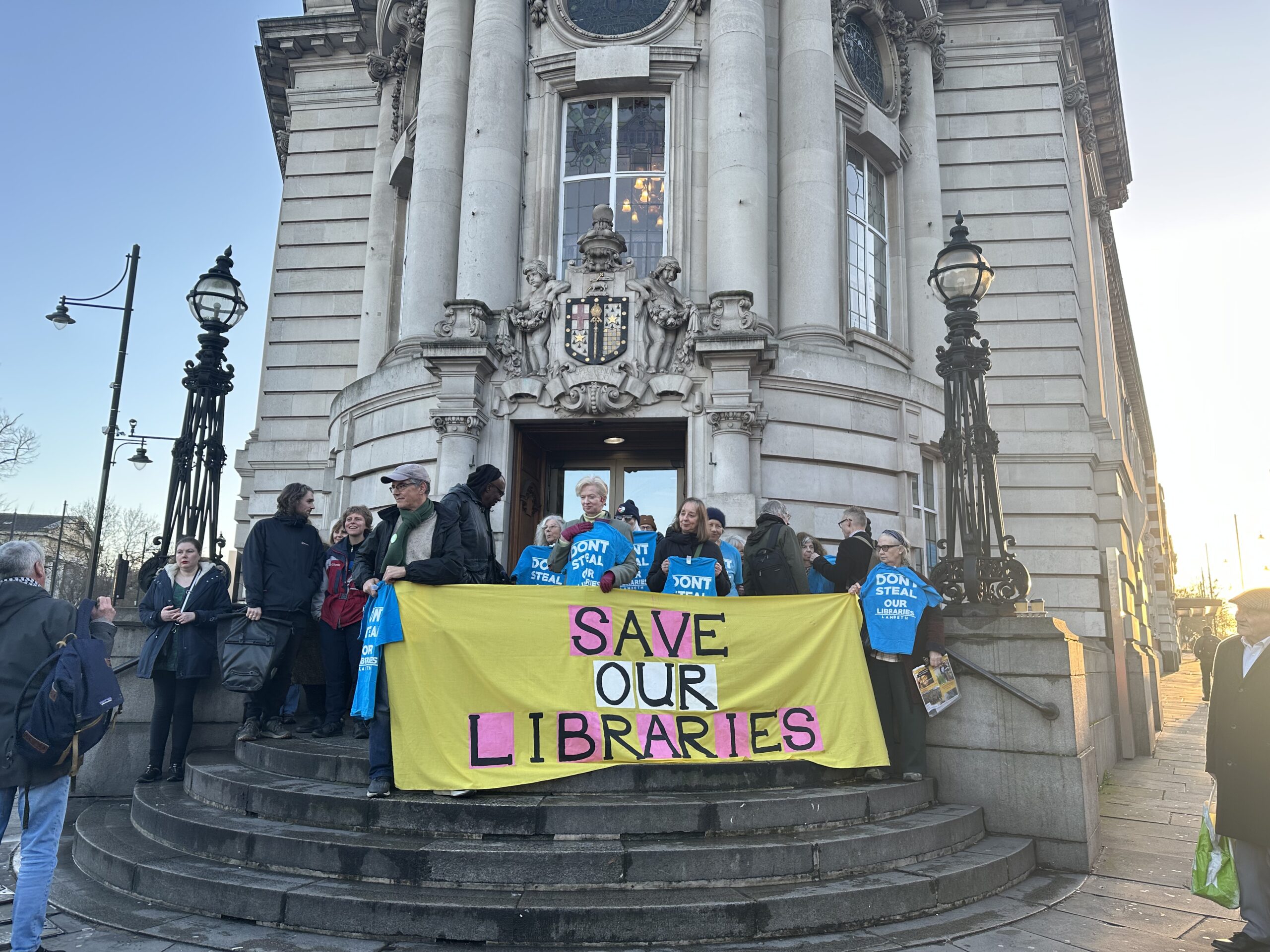 Lambeth locals protest £1 million library cuts - City News