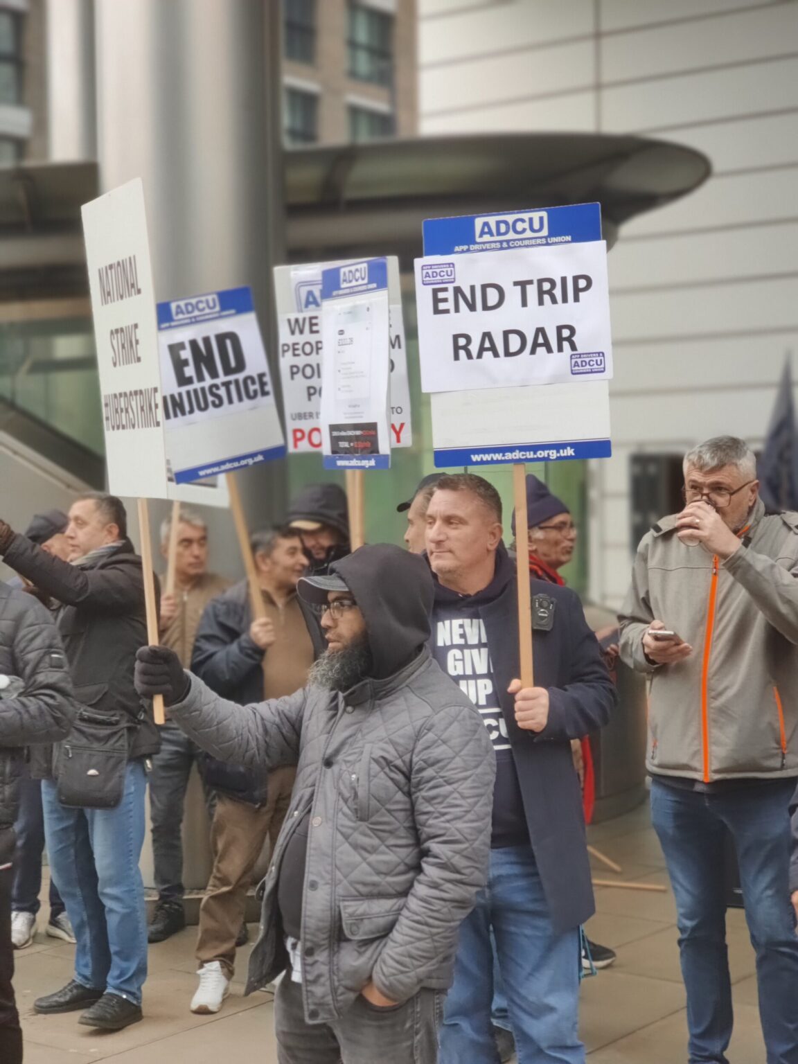Uber drivers in London go on strike outside company's HQ - City News