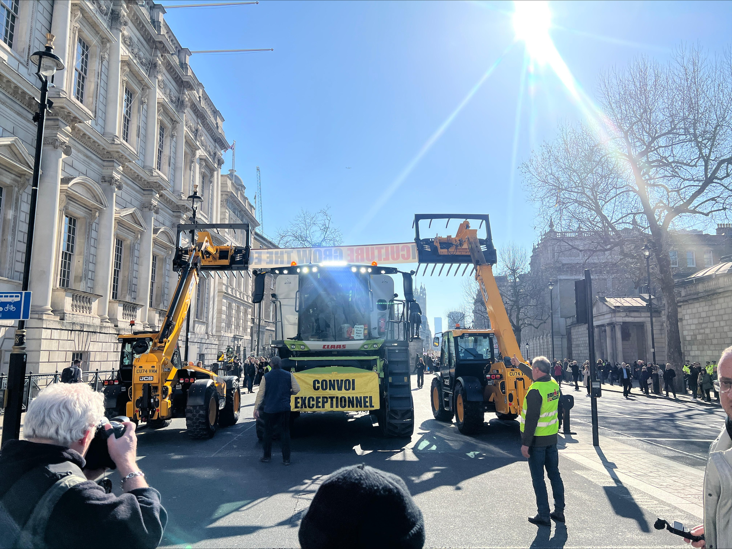Farmers protest in Westminster for second time this year - City News