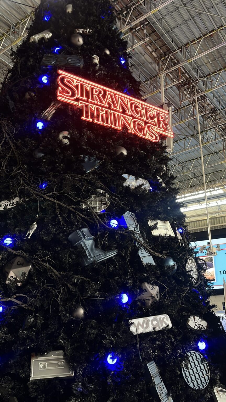 Commercialised Christmas trees are taking over London railway stations ...